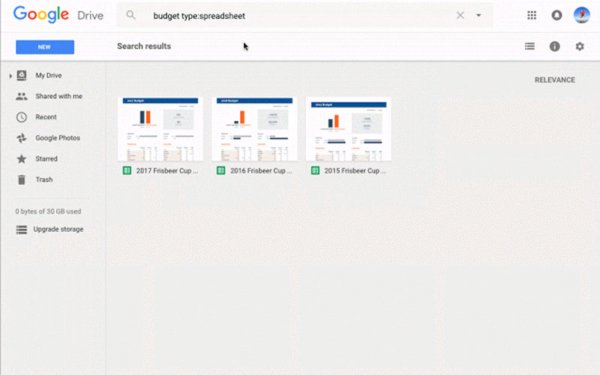 Google Drive - Search faster and with ease like Google Search
